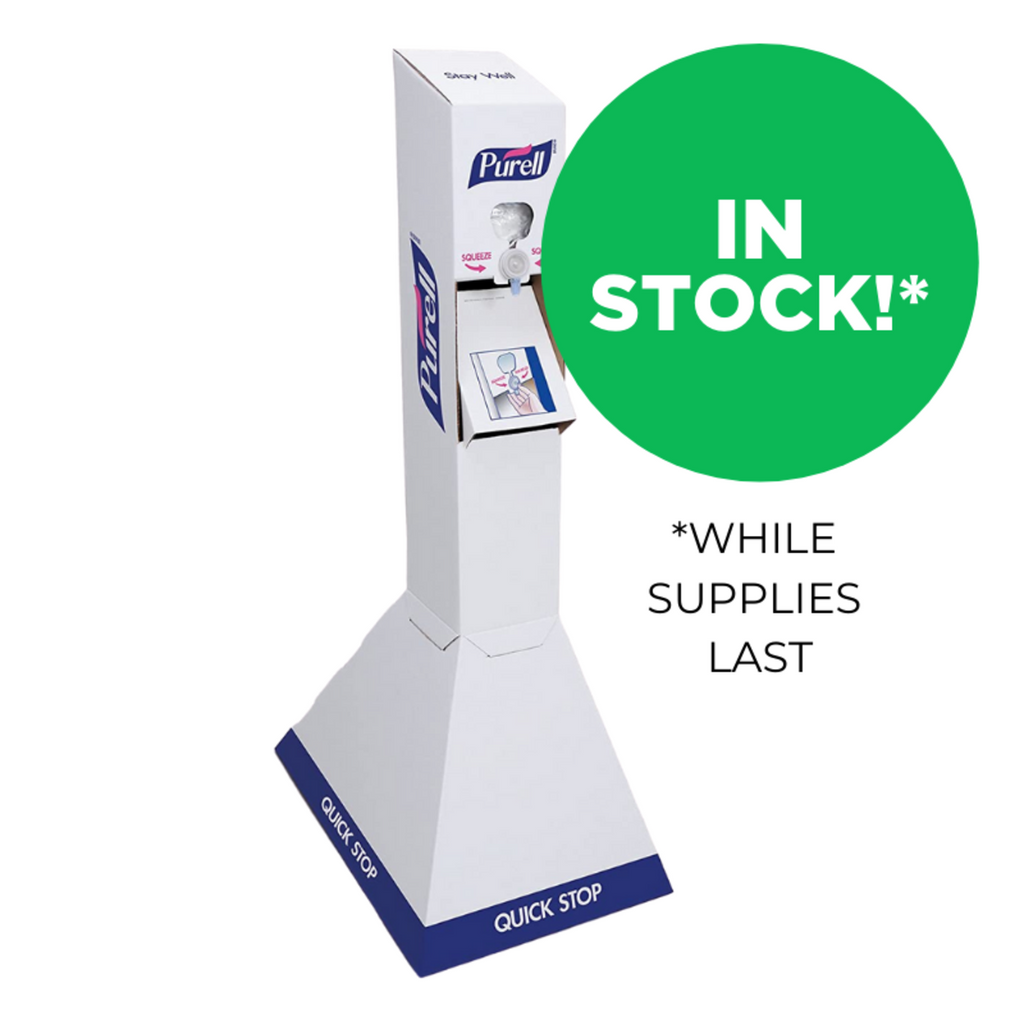 Purell Quick Floor Stand – Curio.Dental