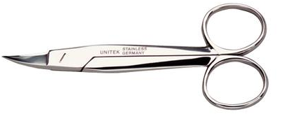 Crown Scissors Scissors Deluxe Curved – Curio.Dental