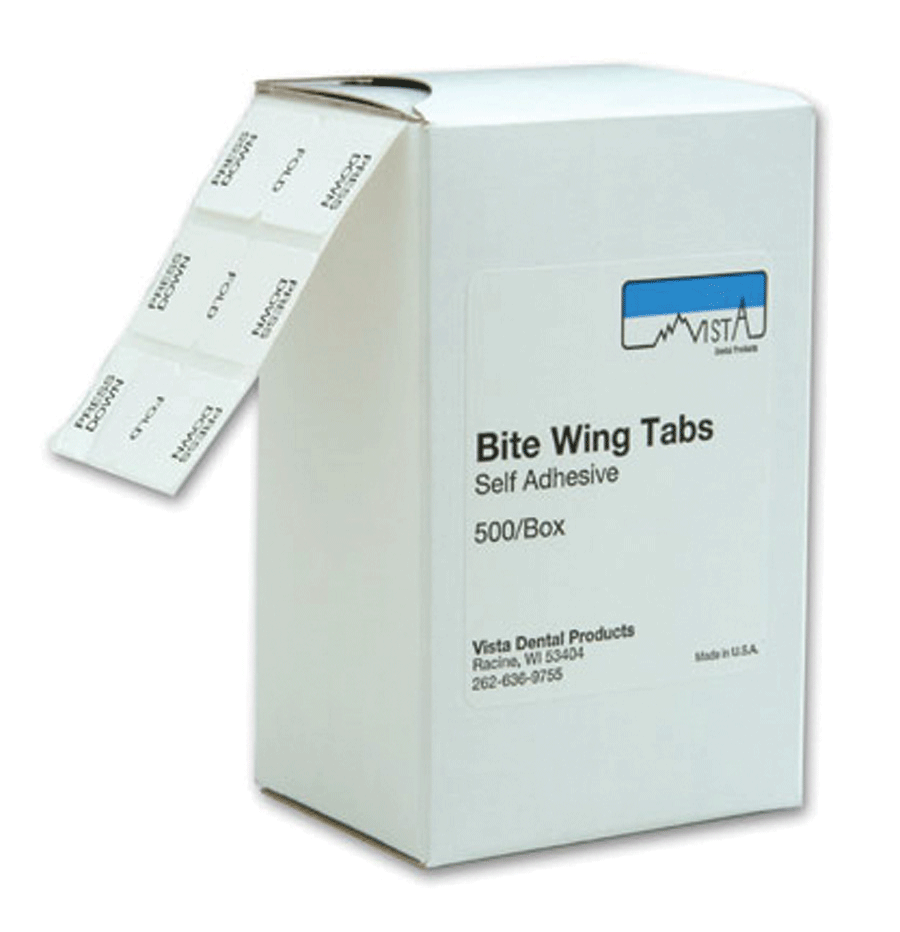 Bite Wing Tabs 500/Bx - Curio Dental – Curio.Dental