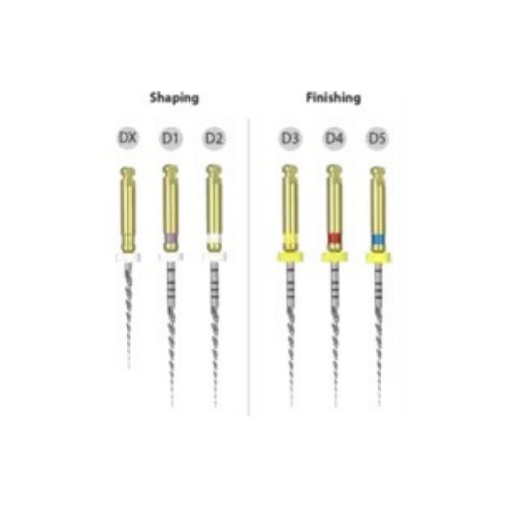 Dia-X NiTi Rotary Files – Curio.Dental