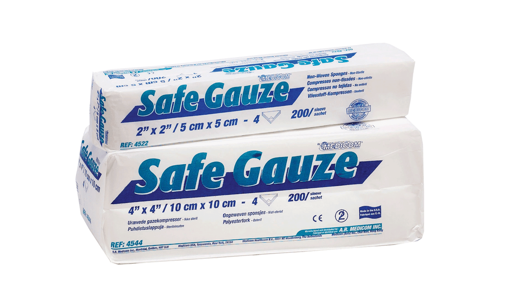 Safe-Gauze 2x2 N/S 5000/Cs – Curio.Dental