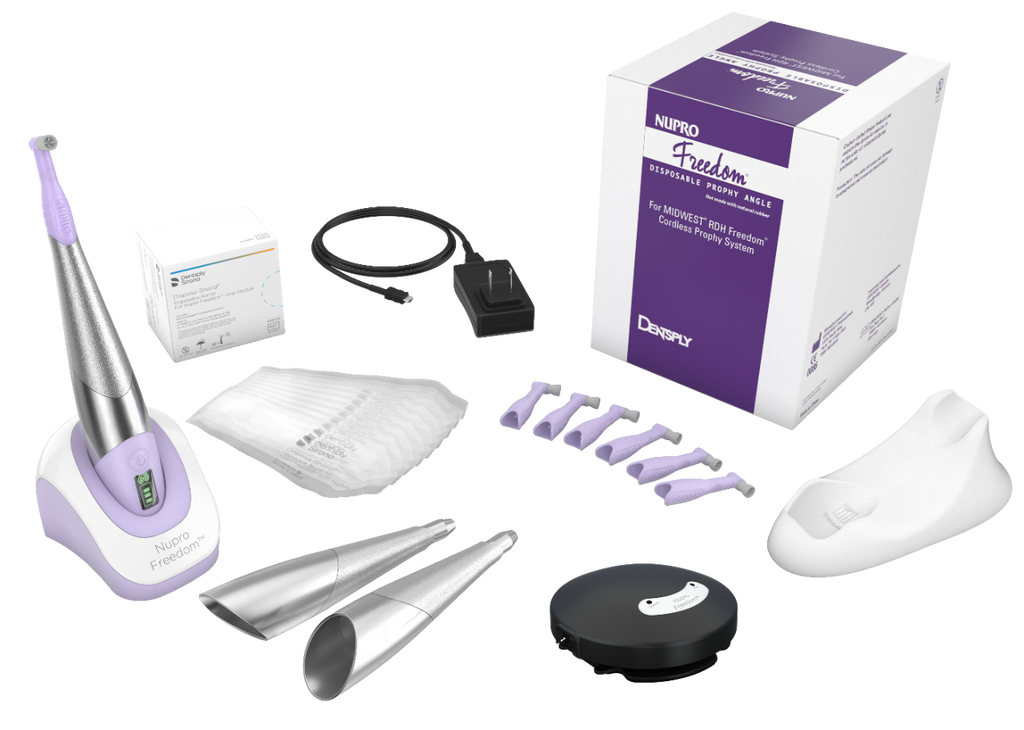 Nupro Freedom Cordless Prophy w/SmartMode Tech & Foot Pedal – Curio.Dental