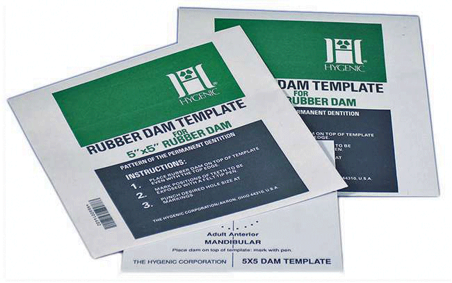 Rubber Dam Templates – Curio.Dental