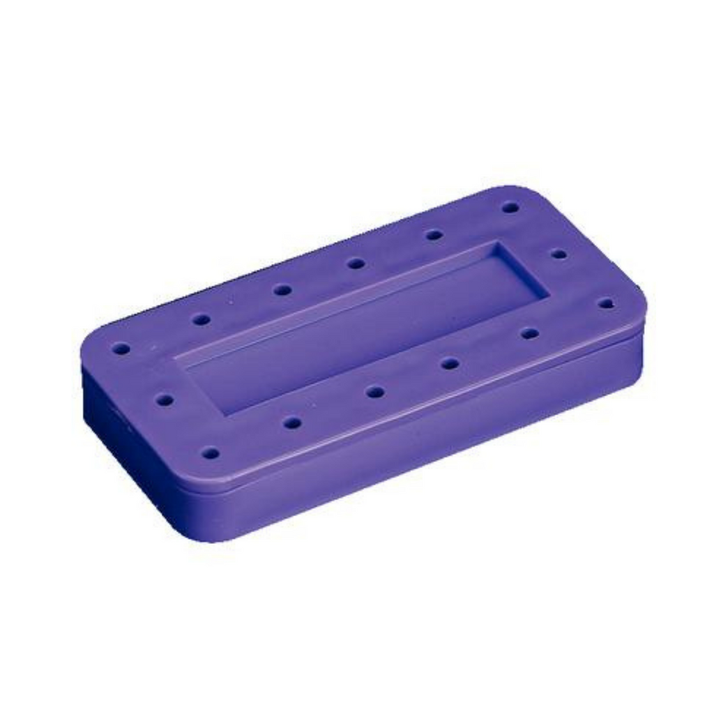 Silicone Magnetic Bur Block 14-Hole Rectangular – Curio.Dental