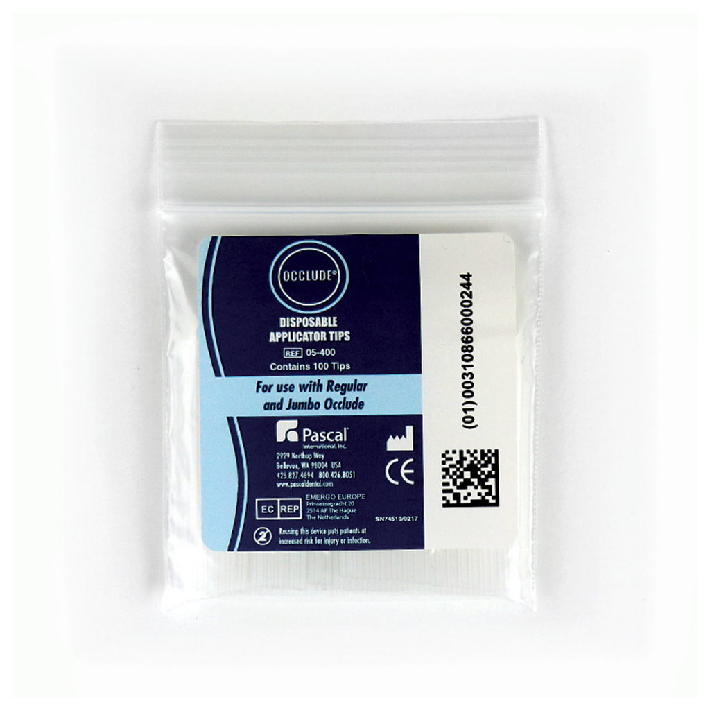 Occlude Clear Disposable Tips – Curio.Dental