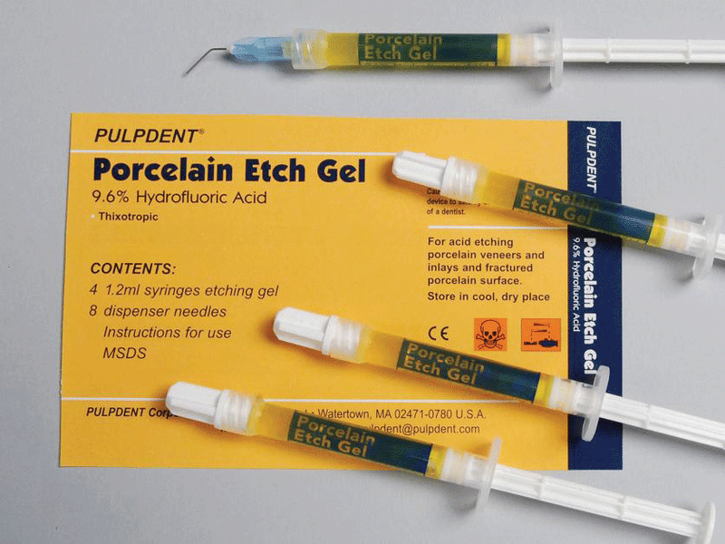 Porcelain Etch Gel Syringe Refill 3ml – Curio.Dental