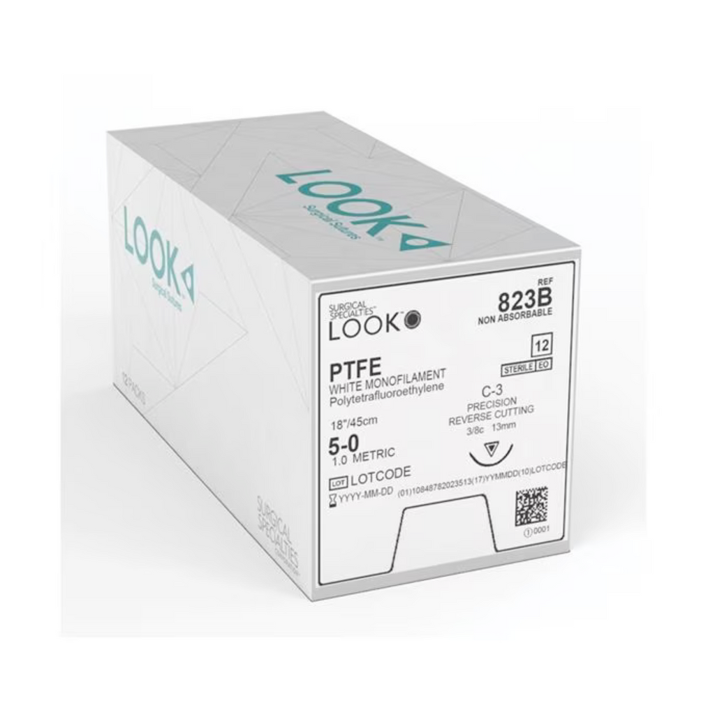 Suture PTFE White 820B-823B – Curio.Dental