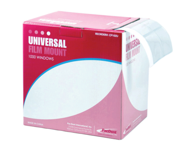 Universal Film Mounts Film Mounts 1000/Roll – Curio.Dental