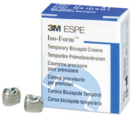 Iso-Form Crowns-Kits Bicuspid Kit 64/Pk – Curio.Dental