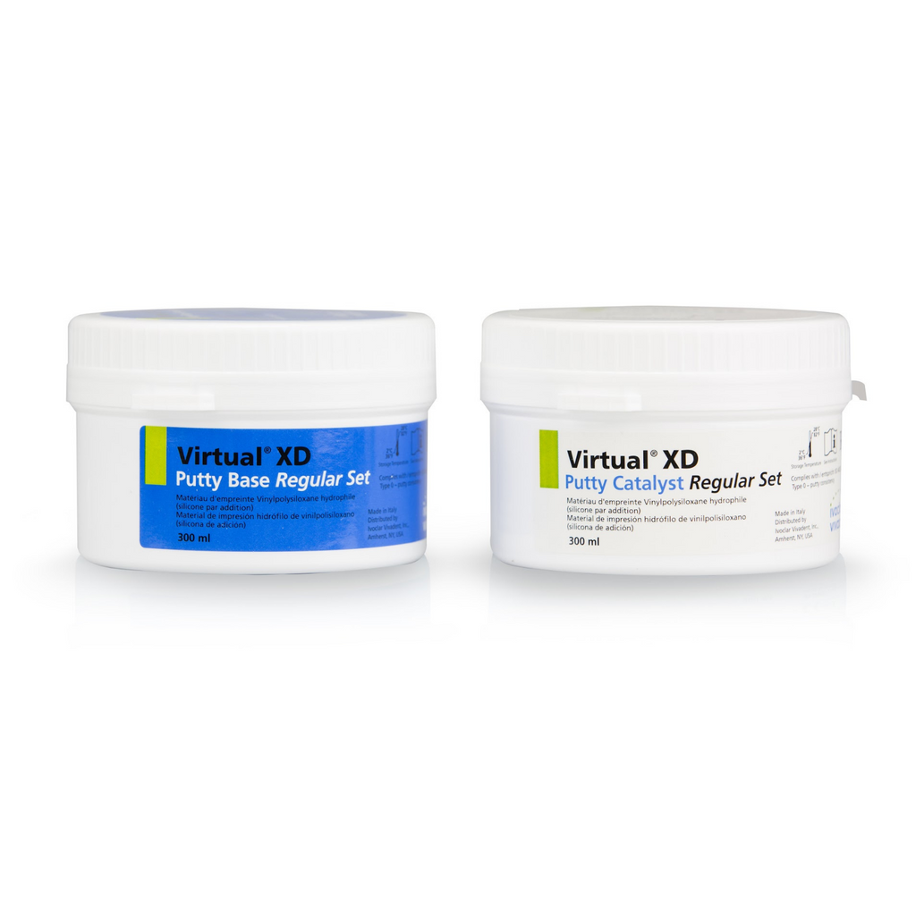 Virtual XD Putty Refill 300ml Base, 300ml Catalyst – Curio.Dental