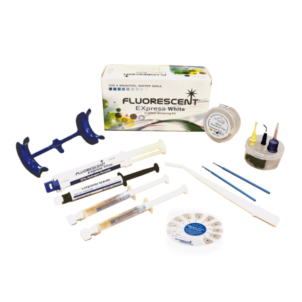 Fluorescent EXpress In-Office Whitening Kit 35% – Curio.Dental