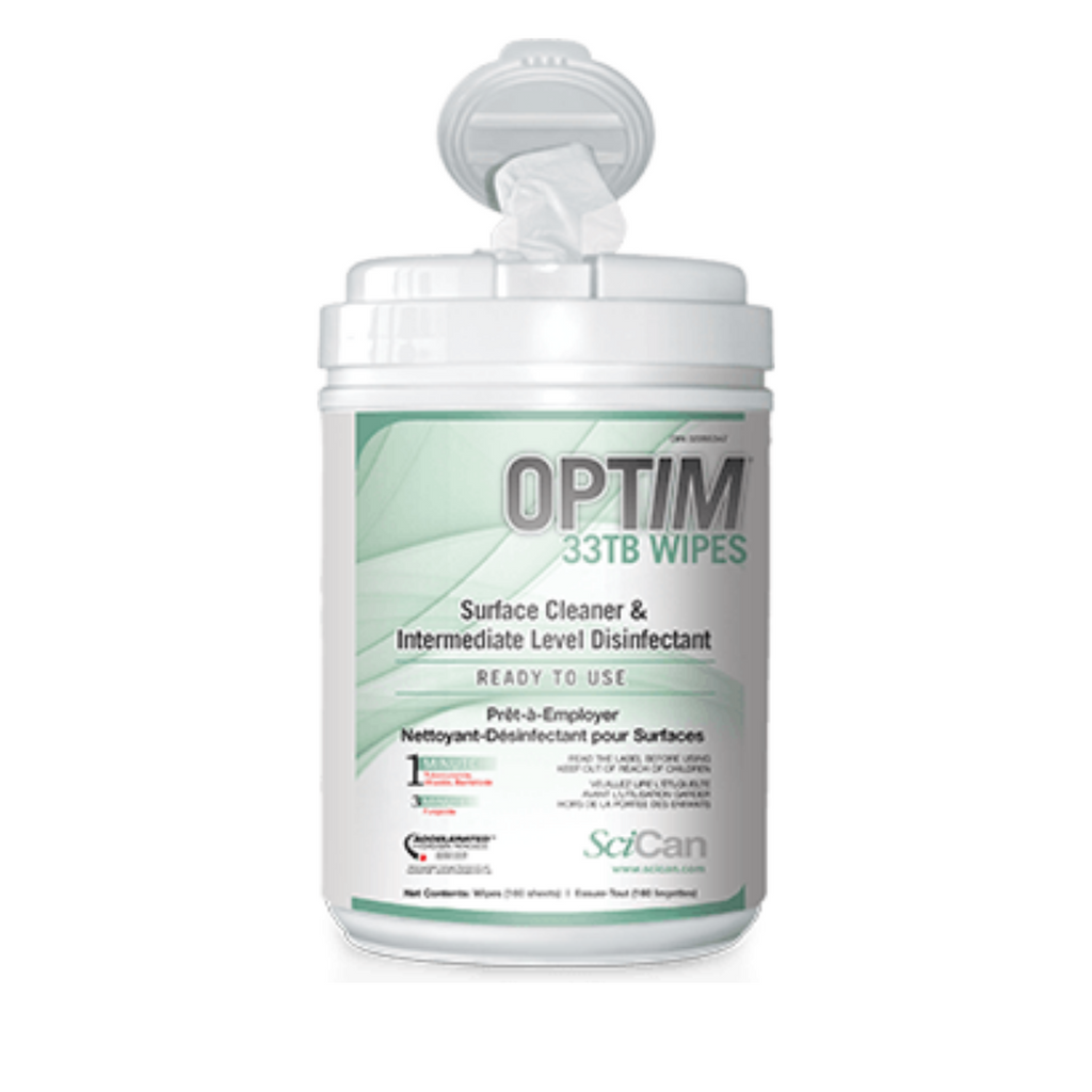 Optim 33 TB Wipes 6x7 160/Cn – Curio.Dental